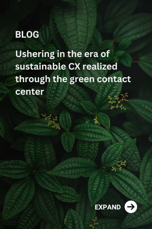 Green Contact Centres To Realize Sustainable CX | Blackchair